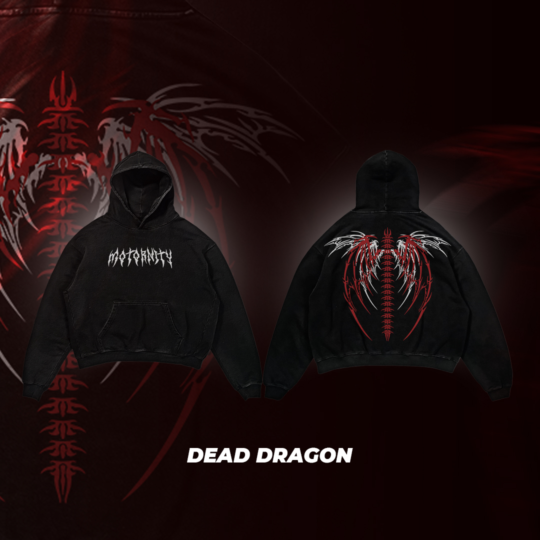 Dead Dragon Hoodie - Motornity